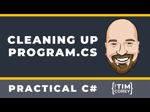 Cleaning Up The Program.cs File In .NET 6 Now That Startup.cs is Gone