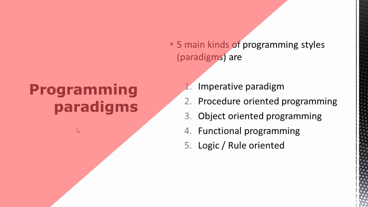 Programming Paradigms | OOP For Developers | Software Engineering