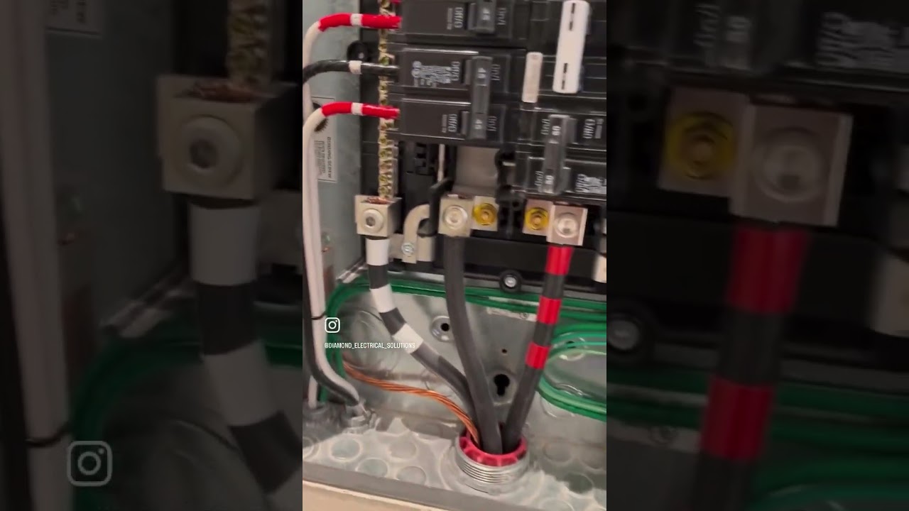 THIS IS HOW TO WIRE AN ELECTRICAL PANEL! #oddlysatisfying