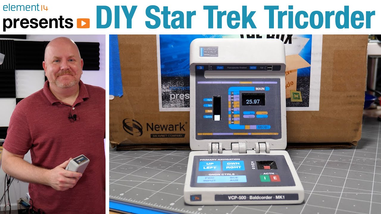 DIY Star Trek Tricorder from Build Inside the Box -- Episode 506 ...