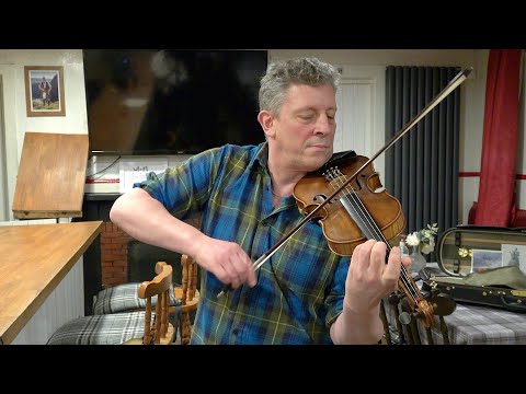 The Cameron Highlanders Scott Skinner set by Scottish fiddle player Paul Anderson in Tarland 2023