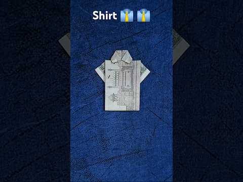 How to Make Paper Shirt ???? #shirt #craft #diy #shorts #ytshorts #drawingwithsahil