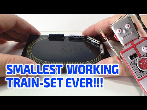 World’s Smallest Working Train Set | Internet Ninja
