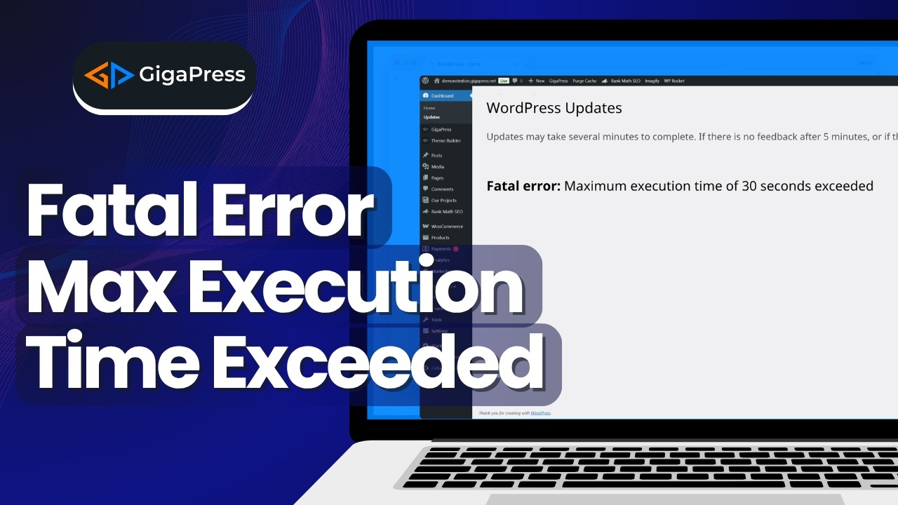 How to Fix Fatal Error: Maximum Execution Time Exceeded in WordPress