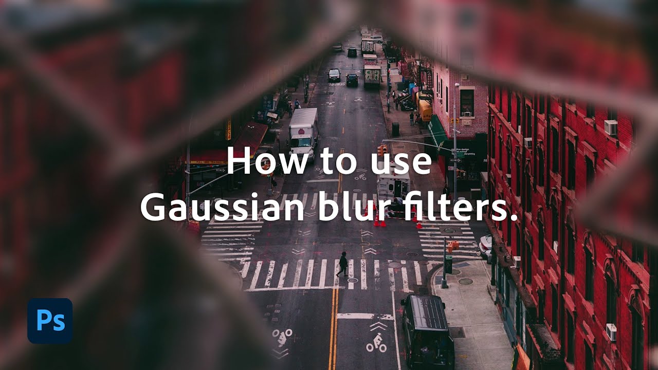 How to Use the Gaussian Blur Effect | Adobe Photoshop