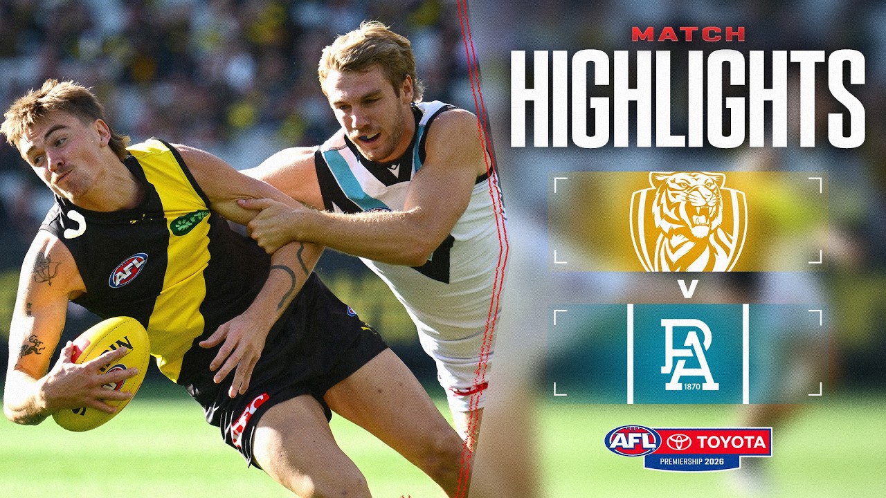 Richmond v Port Adelaide Highlights | Round 4, 2026 | AFL