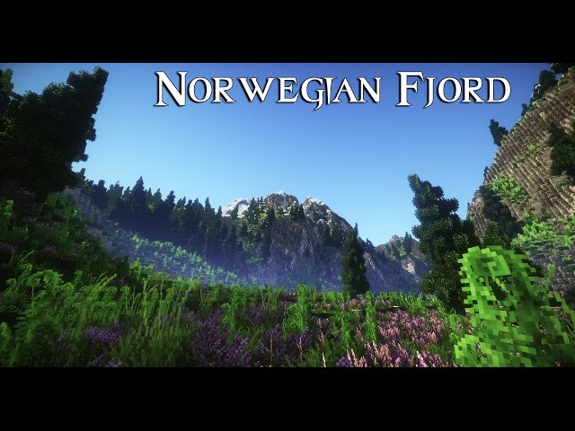 #WeAreConquest - Norwegian Fjord 1K Custom Terrain[+Download] Minecraft Map