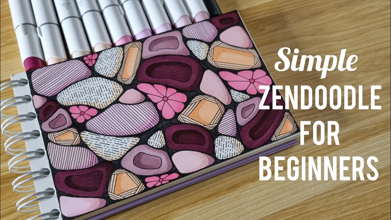Simple and Relaxing Zendoodle for Beginners