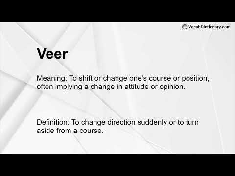 Veer Meaning