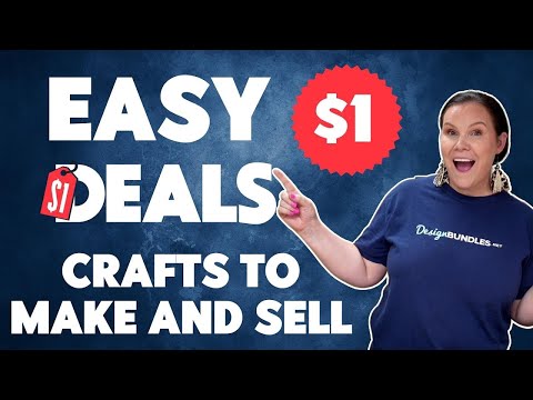 *EASY Funny Crafts to Make and Sell ! | Dollar Deals August 2022