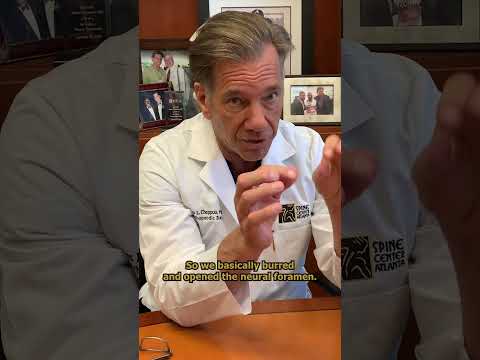 Dr. Chappuis Explains Laminoforaminotomy 🥼🩺