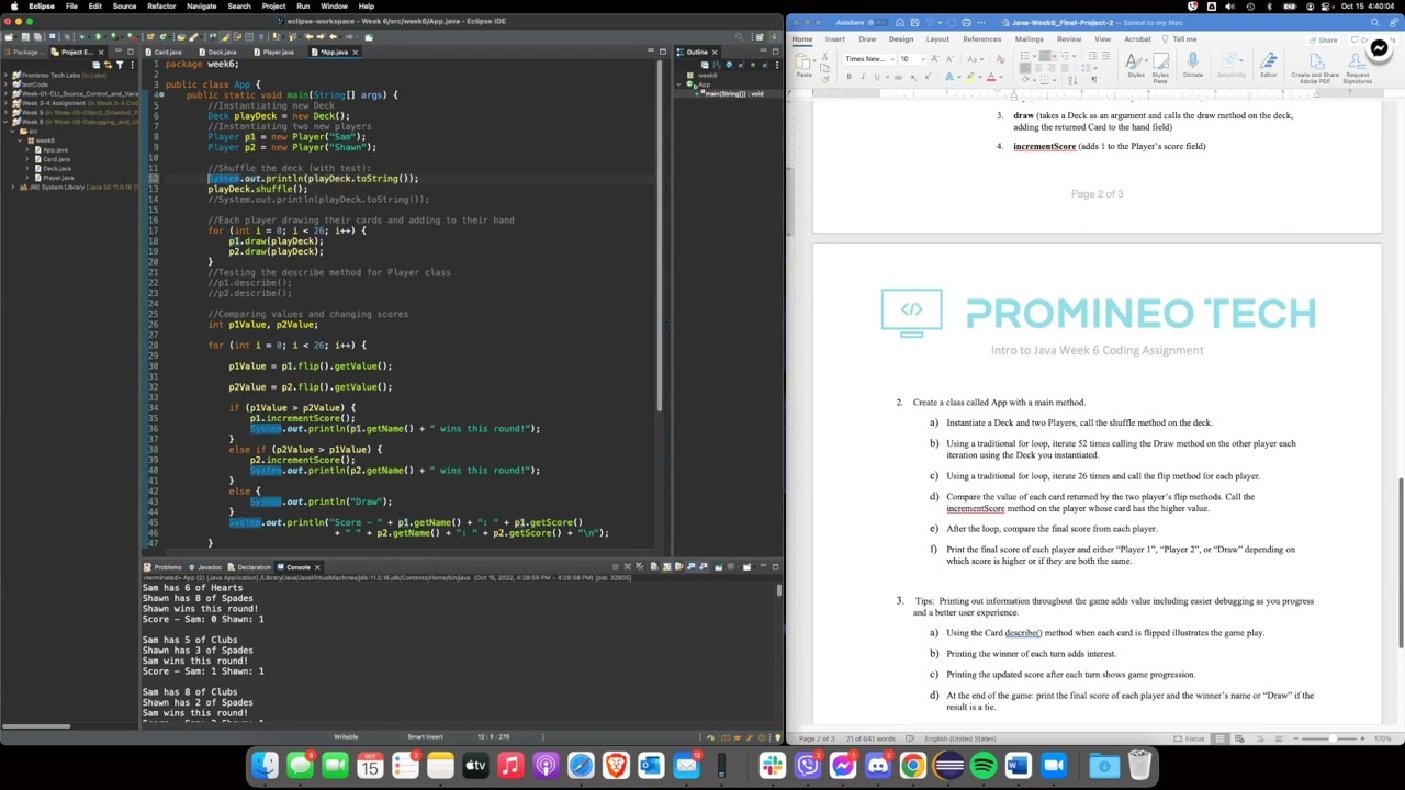 Week 6 Coding Assignment - Shawn Bataju