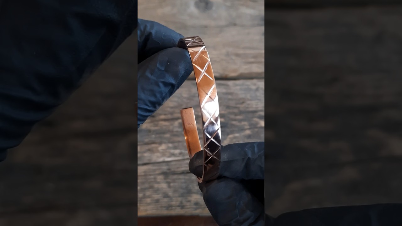 I made a super EASY Cuff Bracelet