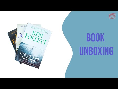 Eye of the Needle, The Key to Rebecca and Triple by Ken Follett - Book Unboxing