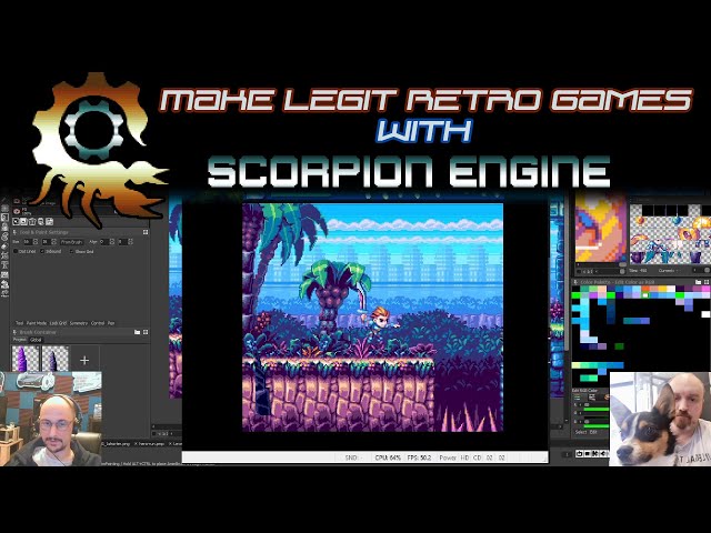 Creating Retro Games from Scratch with Scorpion Engine: Player Setup ...