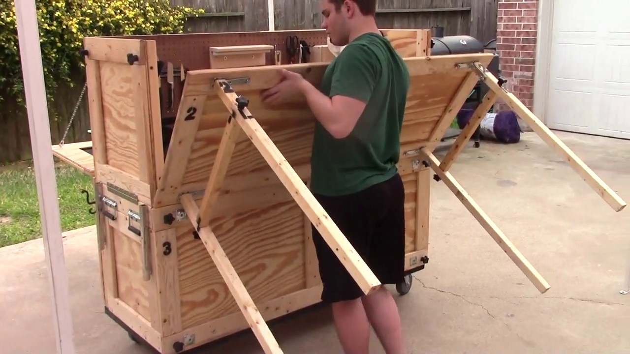 Camp Kitchen - Chuck Box Design  - All in one.