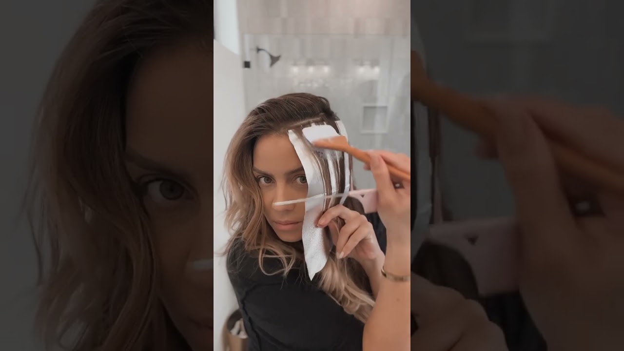 Lived-in  SANDY Balayage Tutorial #blonde #hair #tips #colorformula