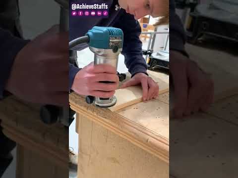 Apprentices learning new skills in join joinery #apprenticeship #apprentices #achievetraining