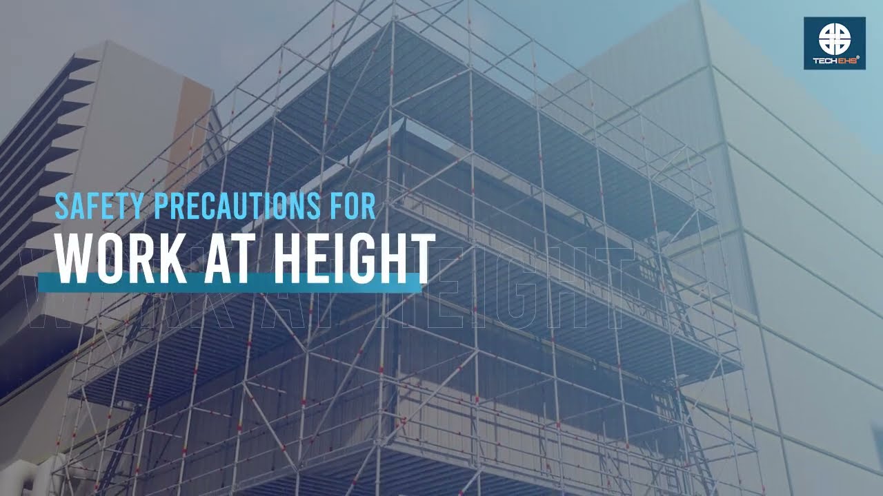 Safety Precautions For Work at Height | Animated Safety Videos | TECH EHS