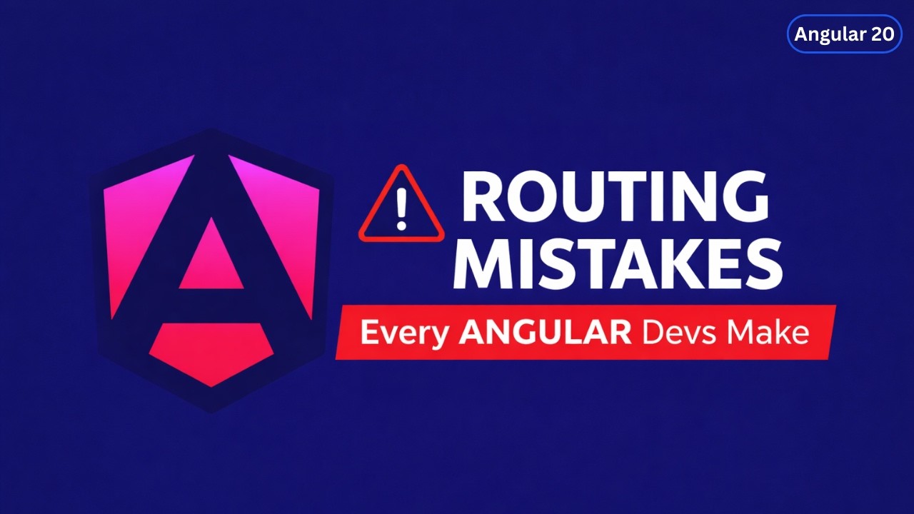 Angular Routing Deep Dive — Stop Making These Mistakes