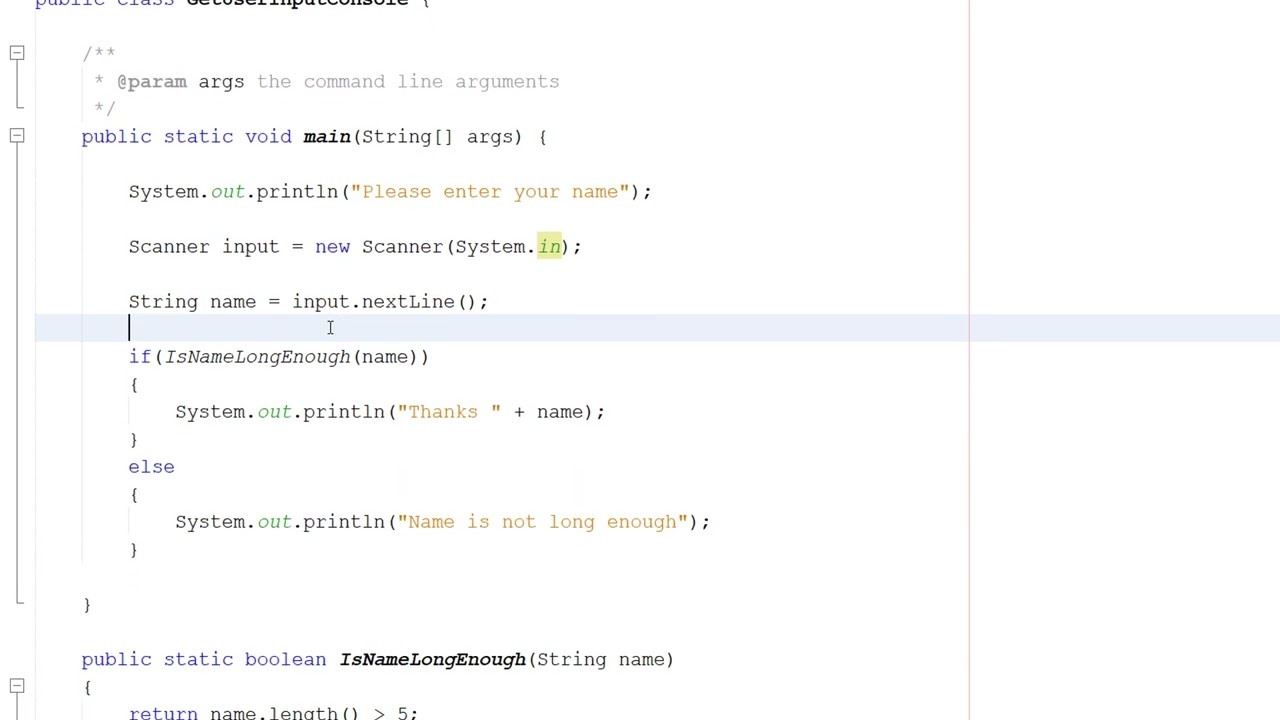 How to Get User Input and Validate It Using Java (Simple)