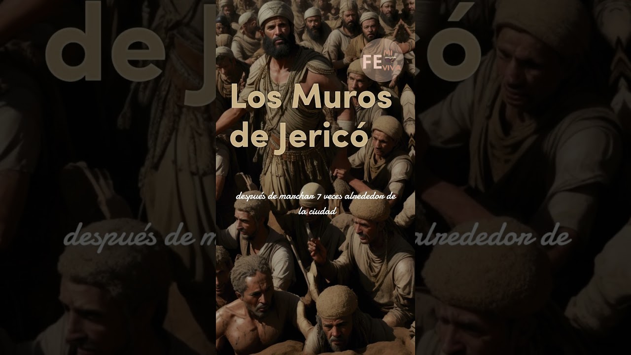 Los Muros de Jericó y Josué #biblia