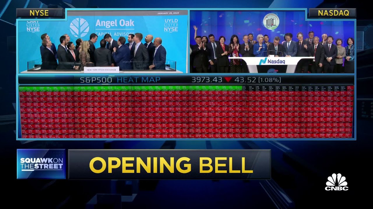 Opening Bell: January 25, 2023