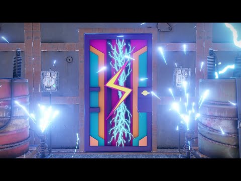 Rust Sheet Metal Door skin Thunderdoor [GLOW]