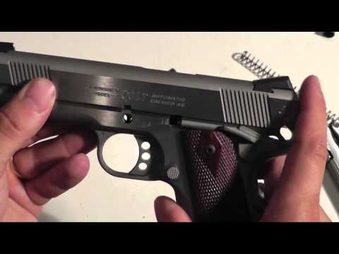 Colt 1911 Field Strip and Reassembly