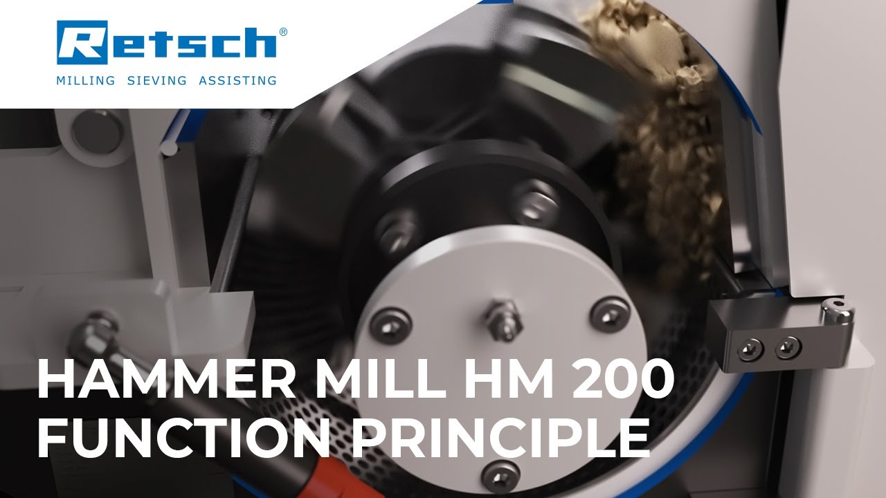 Hammer Mill HM 200 - Function Principle