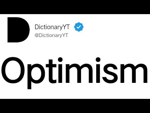 Optimism Meaning in English