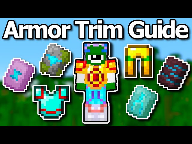How to get all armor trims in Minecraft
