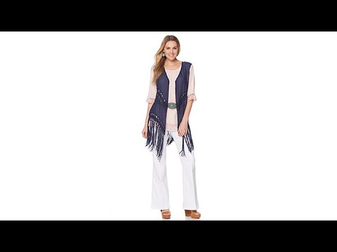 Curations Caravan Crochet Vest