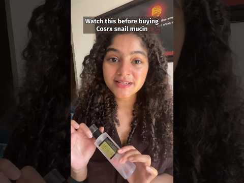 Watch this before buying Cosrx snail mucin essence #youtubeshorts #cosmetologist #skincare