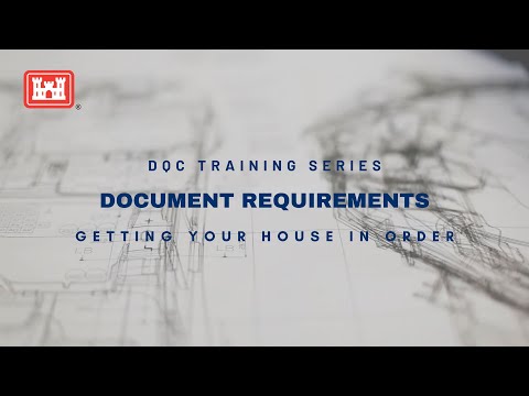 DQC Training Series Video 5: Document Requirements