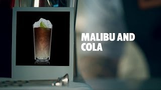 Malibu and Cola Recipe | Absolut Drinks