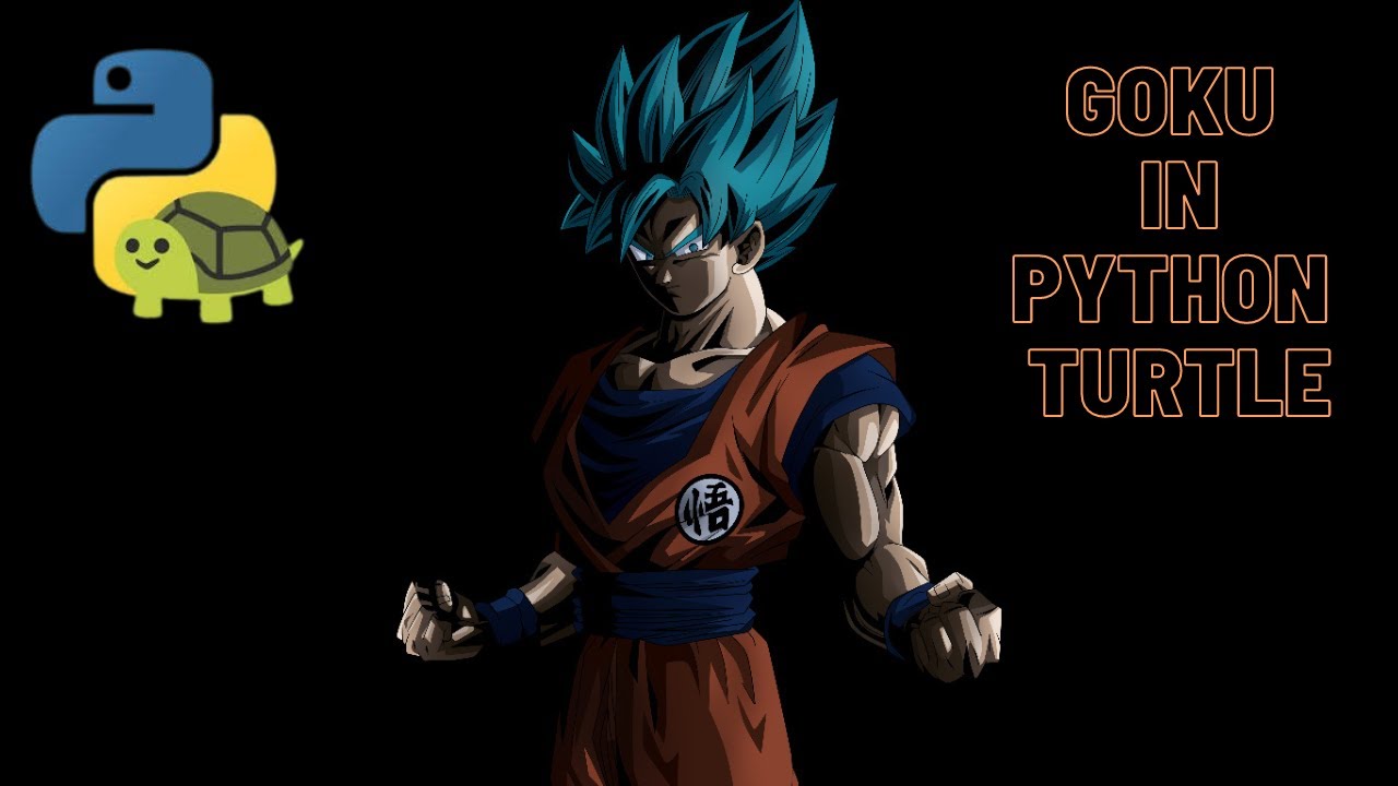 Level Up Your Python Skills: Drawing Goku in Python Turtle