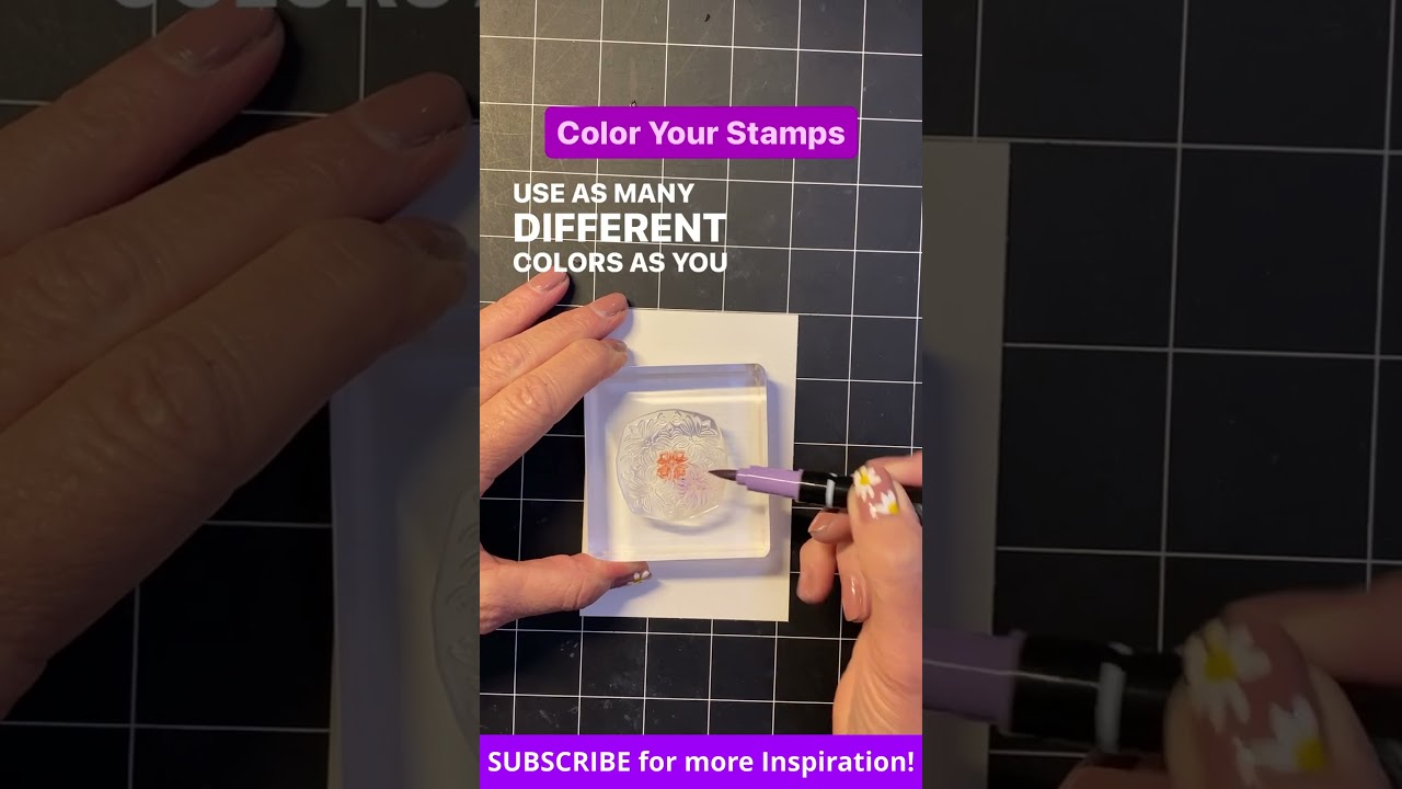 Use Different Colors On Your Stamps!