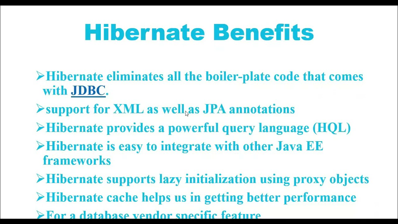 #1. Hibernate Framework Basics and Architecture