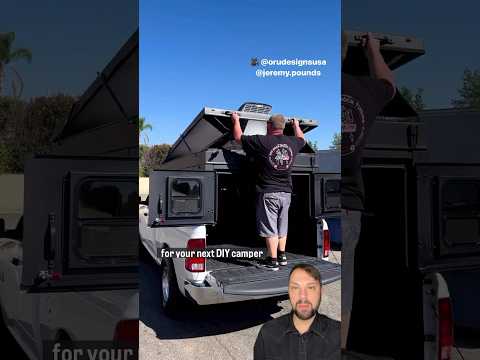 Convert a Pickup Truck into Camper in Minutes