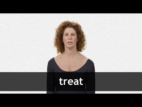 How to pronounce TREAT in American English