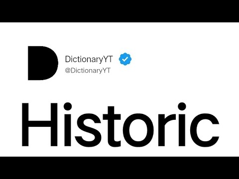 Historic Meaning in English