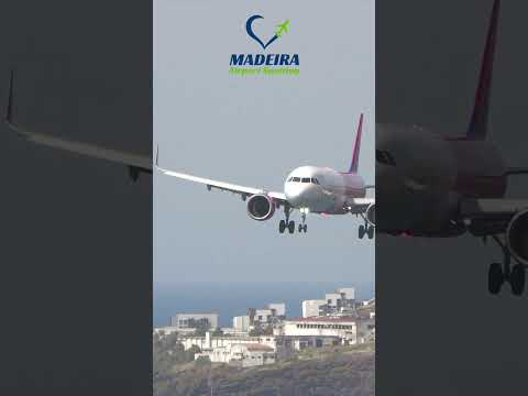 Wizzair Airbus A321N Bumpy Landing