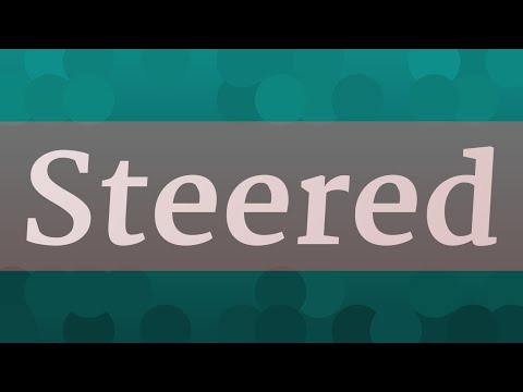 STEERED pronunciation • How to pronounce STEERED