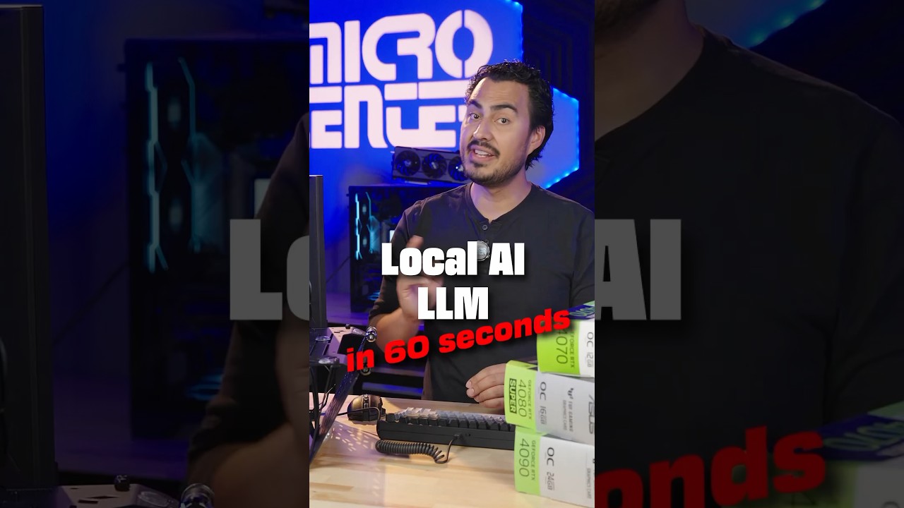 Micro Center A.I. Tips | How to Set Up A Local A.I. LLM