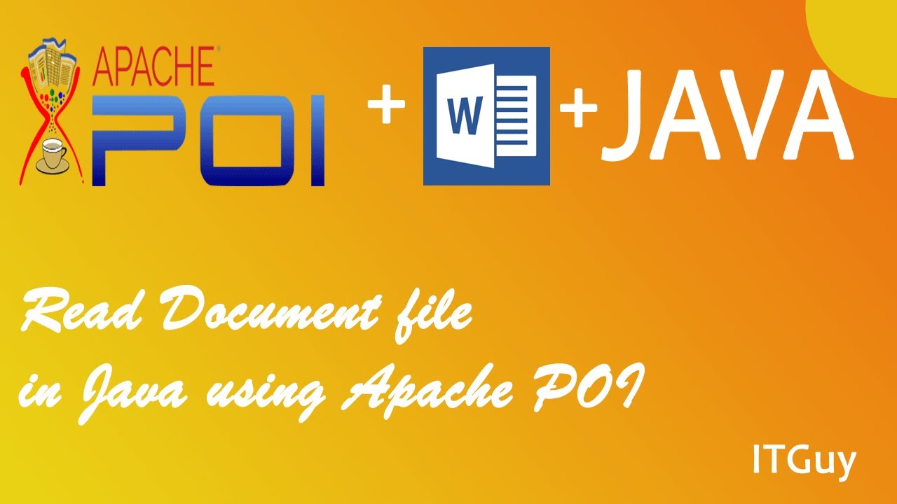 Java Tutorial | Apache POI Library | Lets Compete