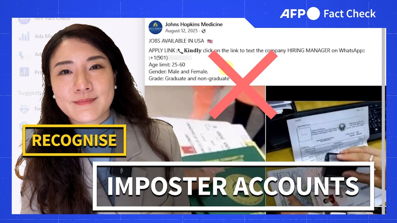 How to spot fake Facebook pages impersonating official sources
