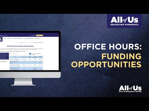 NIH Grant and Funding Opportunities | Office Hours 6.14.24