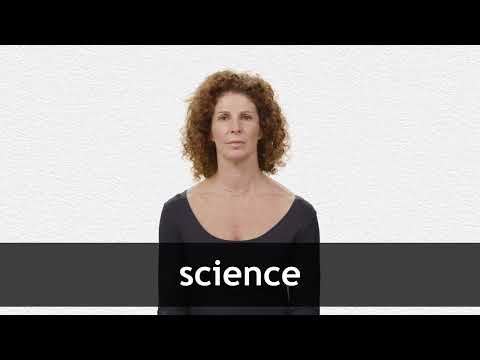 How to pronounce SCIENCE in American English