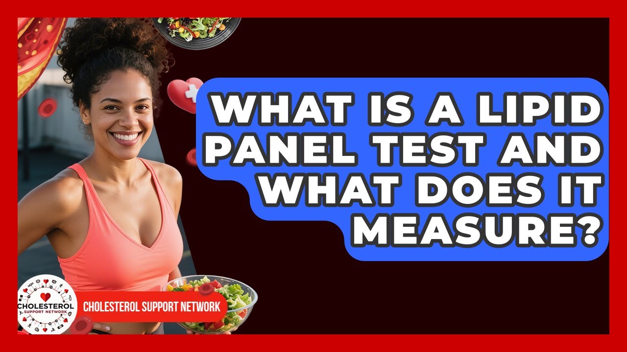 What Is a Lipid Panel Test and What Does It Measure? | Cholesterol Support Network
